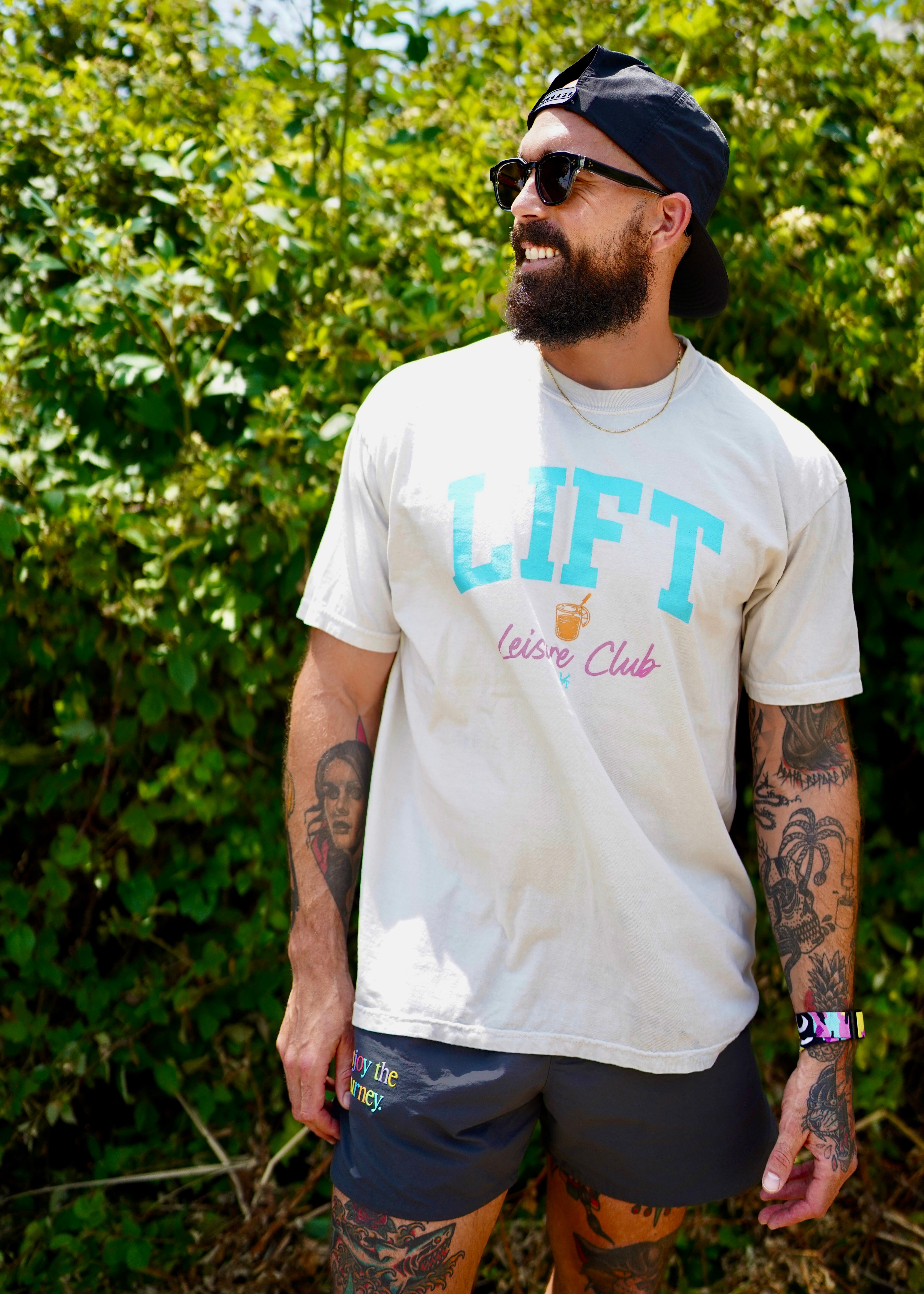LIFT & Leisure Tee (Ivory) – LIFTING CULTURE APPAREL